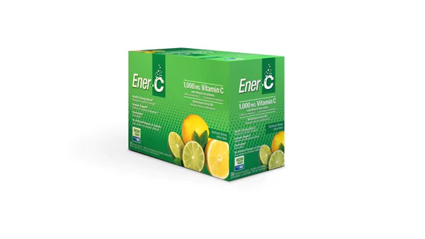 ENER-C VITAMIN DRINK MIX, LEMON LIME, 1000 MG, 30 COUNT – otcm-plus